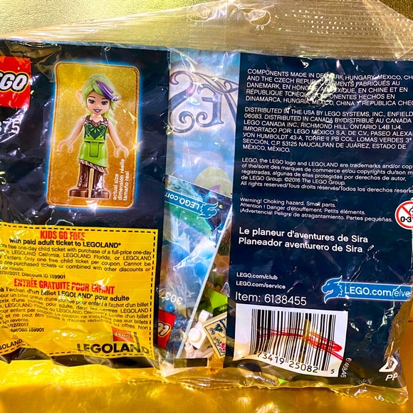 Lego | Toys | Lego Nwt Elves 24 Pcs Siras Adventurous Airglider 3375 ...